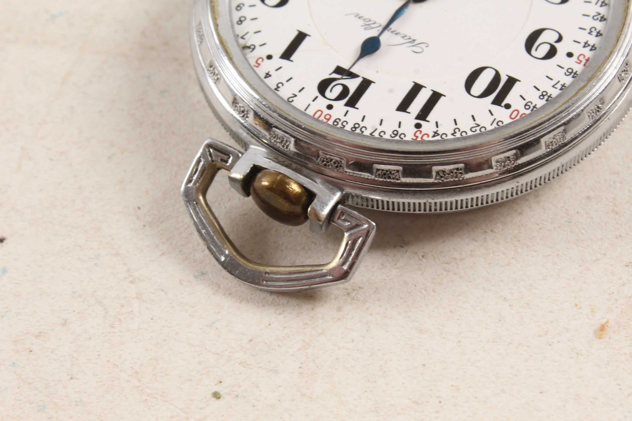 Vintage Hamilton Railway Style 21 Jewel Pocket Watch - Antique Mystique