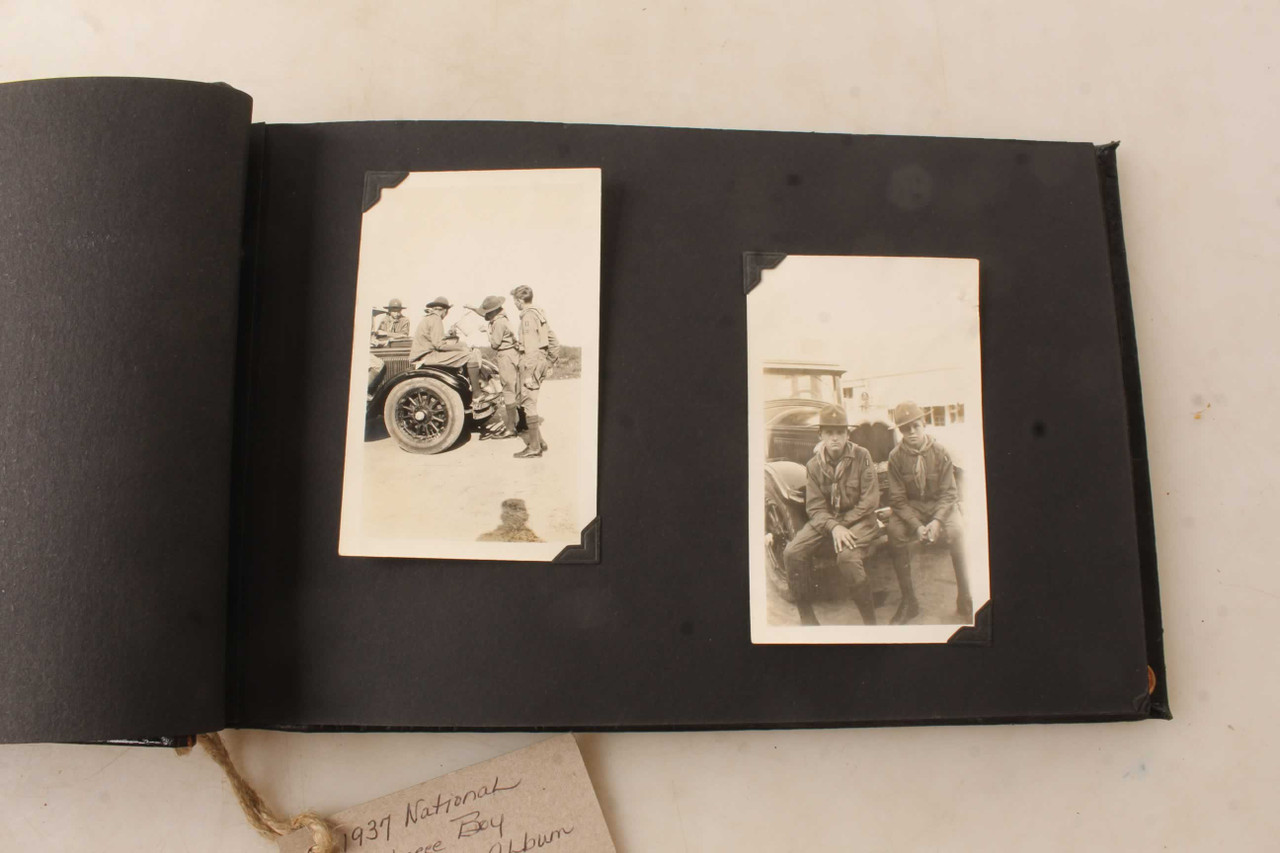 Rare Vintage 1st 1937 National Boy Scout Jamboree Photo Album & 1930s ...