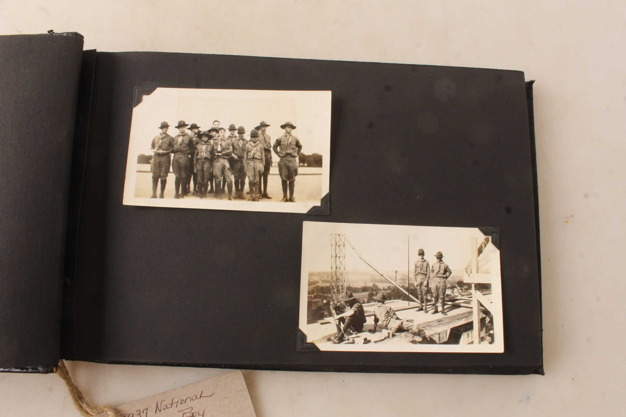 Rare Vintage 1st 1937 National Boy Scout Jamboree Photo Album & 1930s ...
