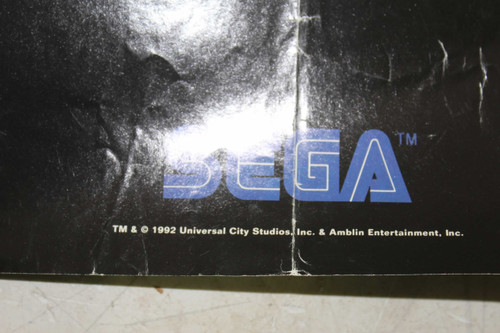 4 Vintage Sega Genesis & Game Gear Game Posters Jurassic Park Batman ...