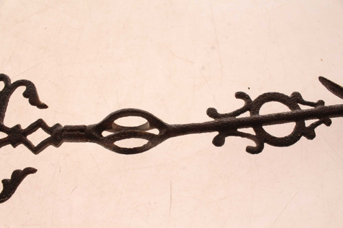 Antique Cast Iron Lightning Rod Wind Direction Pointer
