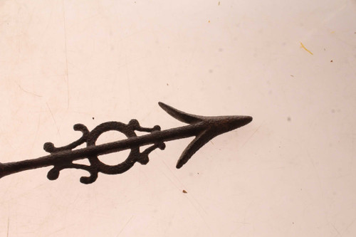 Antique Cast Iron Lightning Rod Wind Direction Pointer