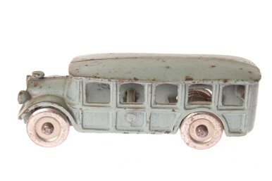 Old Cast Iron Toy Bus
