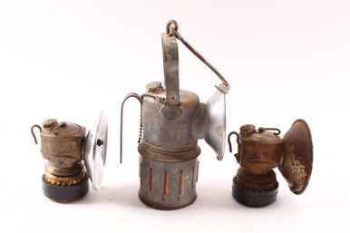 Old Mining Lamps Justrite Miner Lights