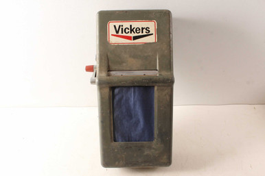 Vintage Vickers Gas & Oil Service Station Receipt Register Machine ...