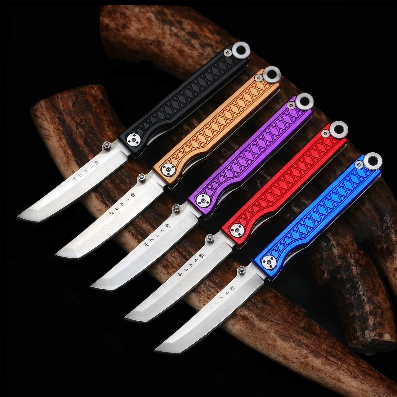 Get Your Pocket Samurai Keychain Knife | Liner Lock | Aluminum Edition