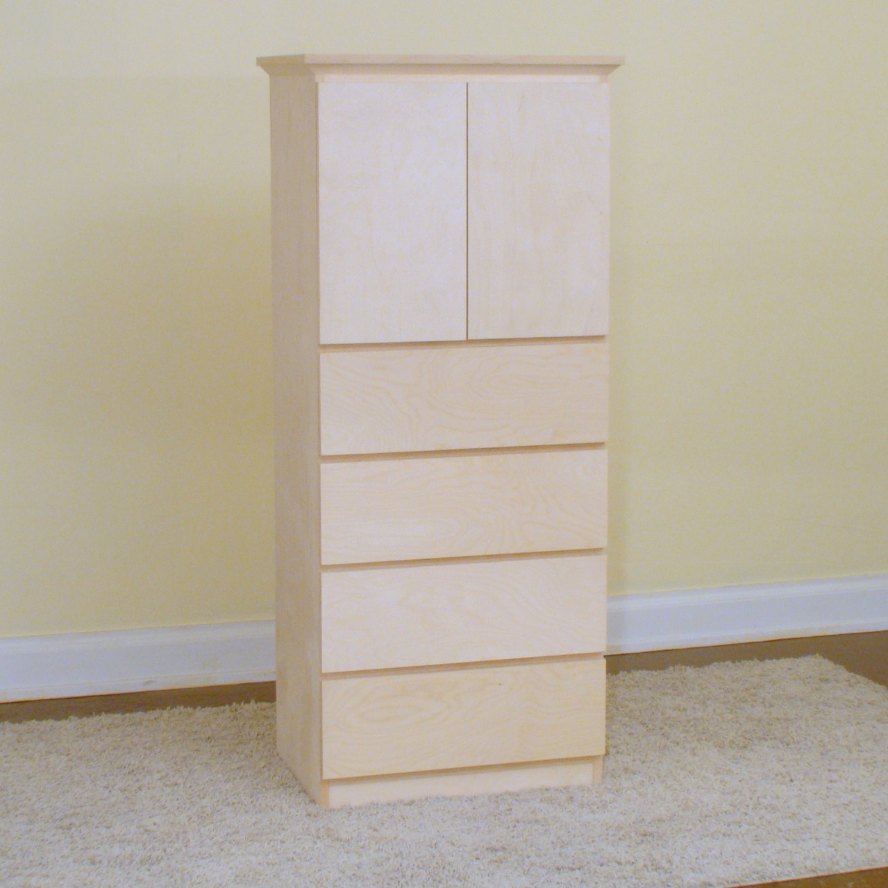 Mid Century Modern Mini Armoire | Gothic Furniture