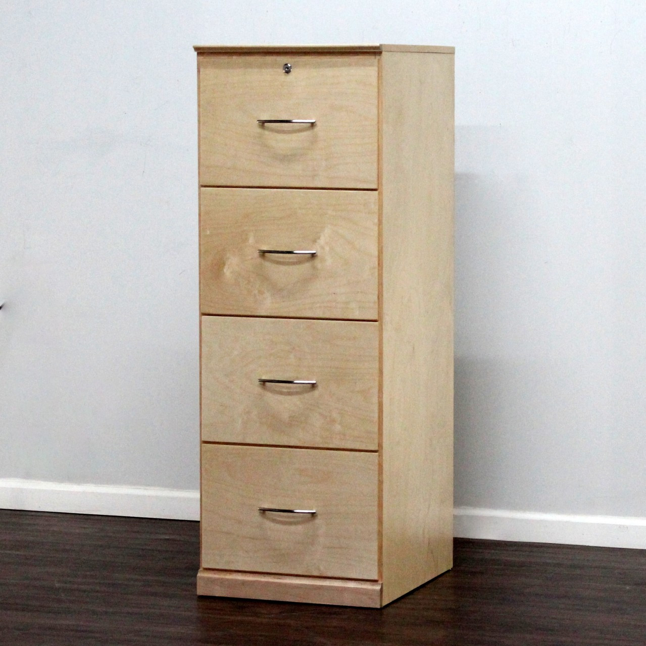 Flat Iron File Cabinet with 4 Drawers | Gothic Furniture