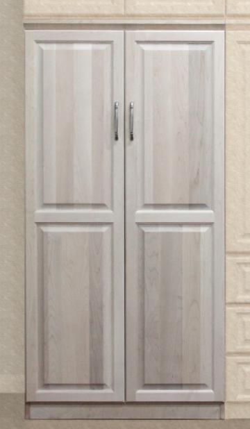 Raised Panel Wardrobe, With Doors | Gothic Furniture