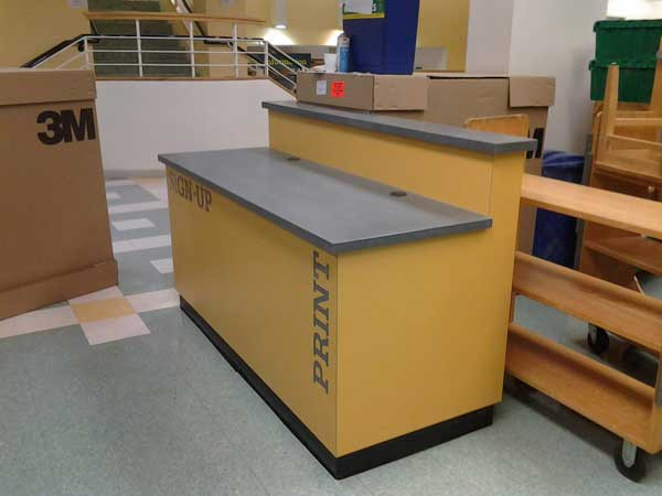 Custom - Library Information Desk | Gothic Furniture