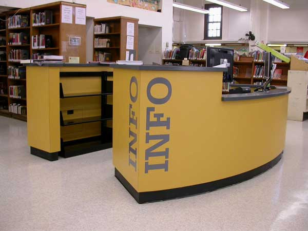 Custom - Library Information Desk | Gothic Furniture