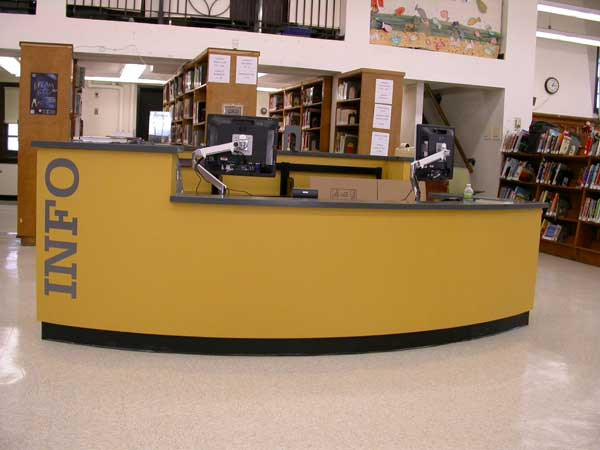 Custom - Library Information Desk | Gothic Furniture