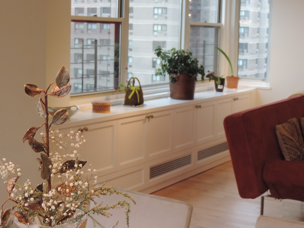 Custom - Wall to Wall Shaker Radiator Cover | Gothic Furniture