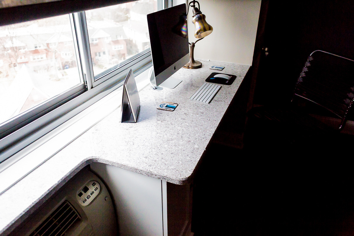 Custom - Built-In Desk with Radiator Cover | Gothic Furniture