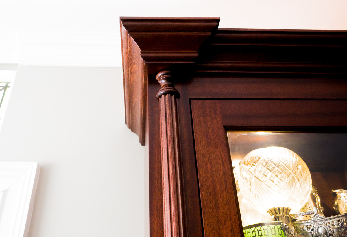 Custom - Traditional Cherry Entertainment Center | Gothic Furniture