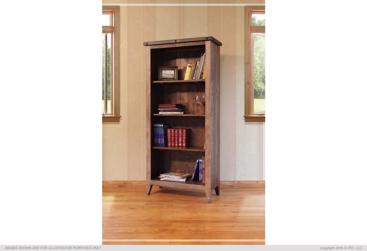 Antique Multicolor Bookcase | International Furniture Direct