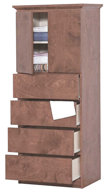 Mid Century Modern Mini Armoire | Gothic Furniture