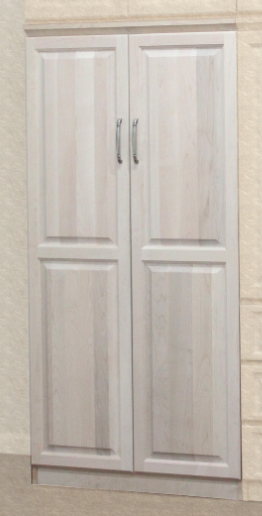Raised Panel Wardrobe, With Doors | Gothic Furniture