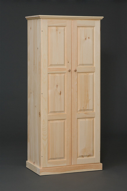 Two Door Raised Panel Wardrobe | Gothic Furniture | GV