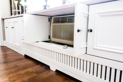 Custom - Built-In Shaker Style Radiator and AC Unit | Gothic Furniture