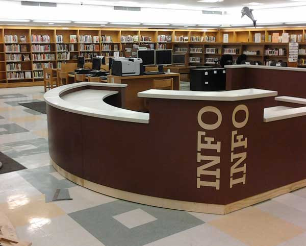 Custom - Library Information Desk | Gothic Furniture