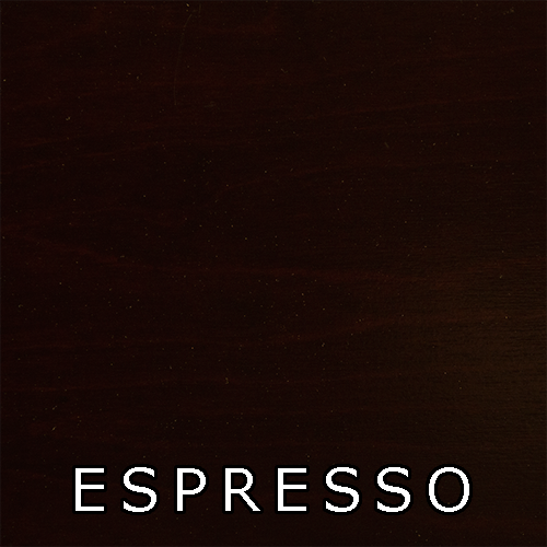 Wood Finish Sample | Espresso - Stain | Birch Wood | Gothic Furniture