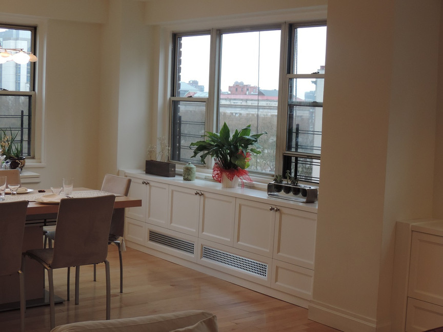 Custom - Wall to Wall Shaker Radiator Cover | Gothic Furniture