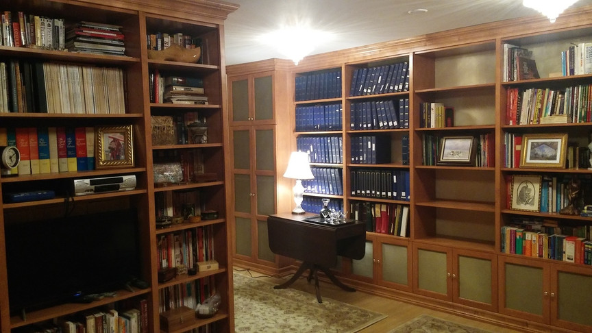 Custom - Whole Room Library Units | Gothic Furniture