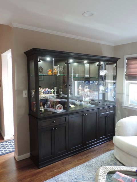 Custom - Curio Cabinet with Shaker Doors | Gothic Furniture
