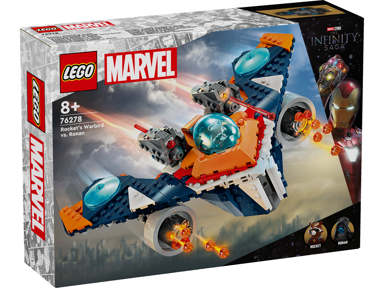 LEGO Marvel 76278 Rocket's Warbird vs. Ronan - Toy Store