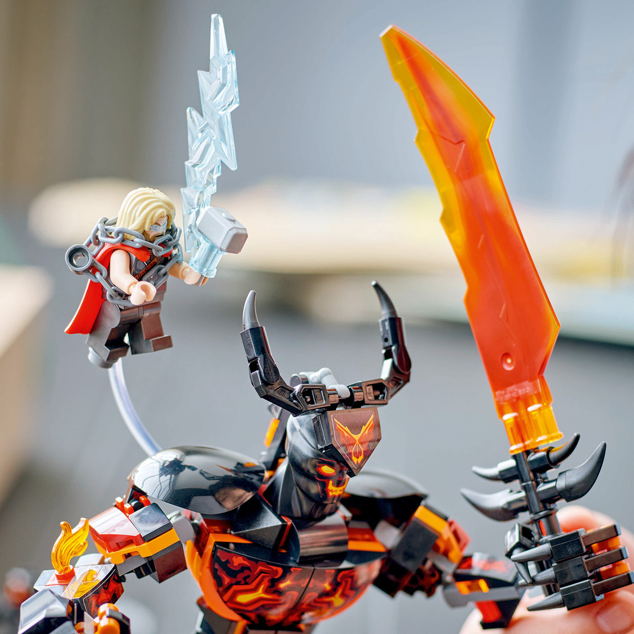 LEGO Marvel 76289 Thor vs. Surtur Construction Figure - Toy Store