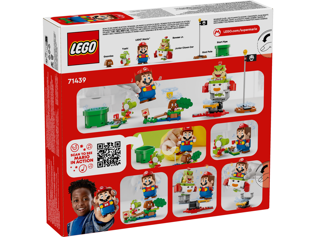LEGO Super Mario 71439 Adventures with Interactive LEGO Mario - Toy Store