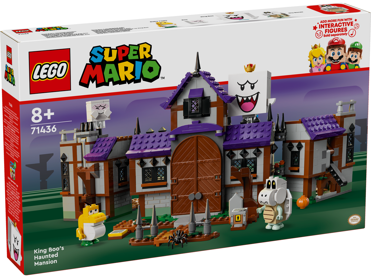 LEGO Super Mario 71436 King Boo's Haunted Mansion - Toy Store