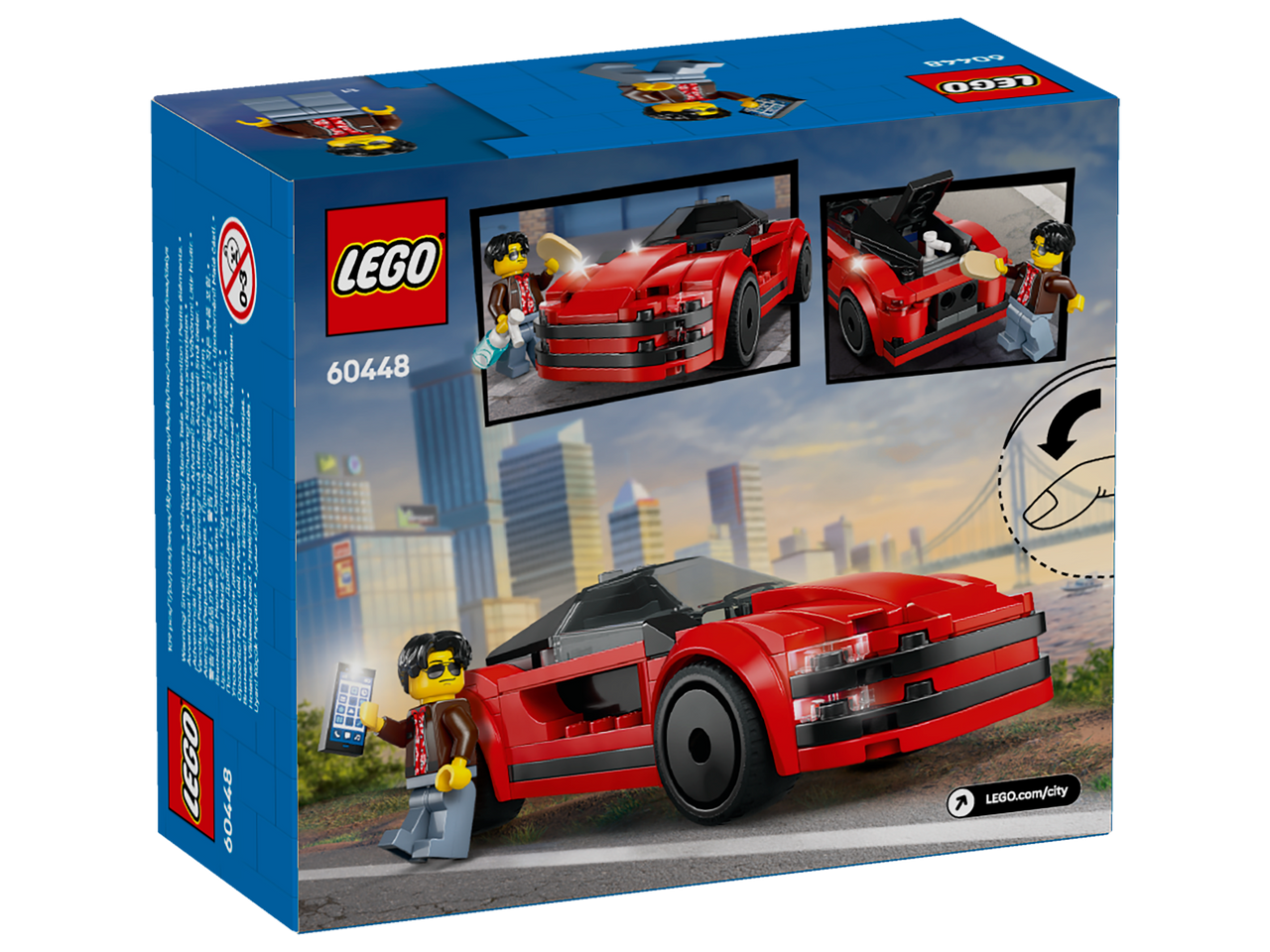 LEGO City 60448 Red Sports Car - Toy Store