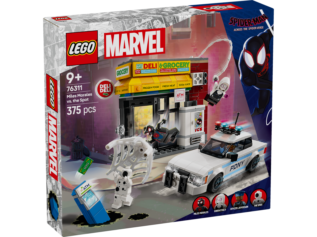 LEGO Marvel 76311 Spider-Verse: Miles Morales vs. The Spot - Toy Store