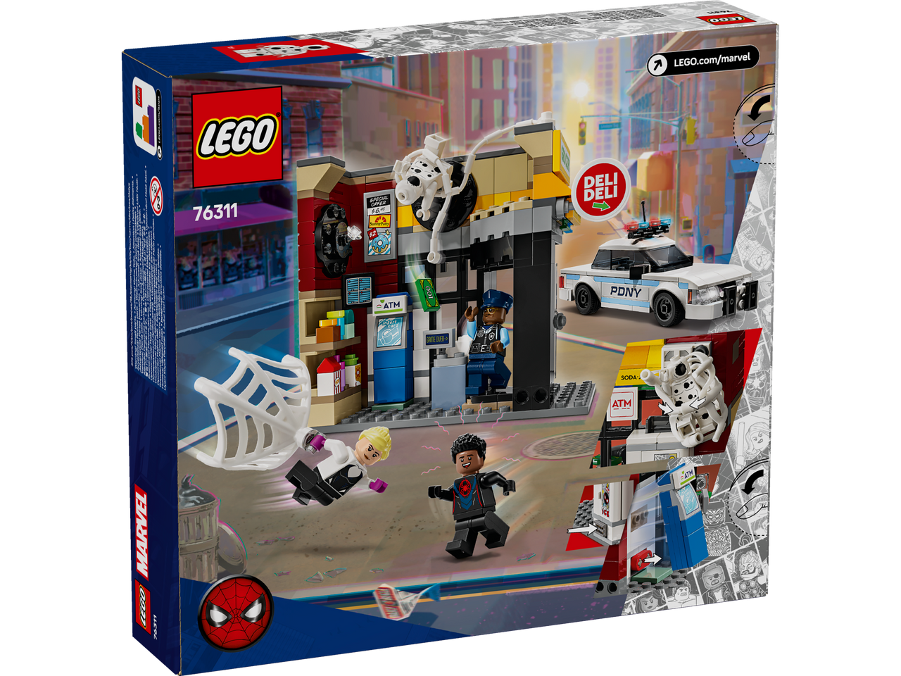 LEGO Marvel 76311 Spider-Verse: Miles Morales vs. The Spot - Toy Store