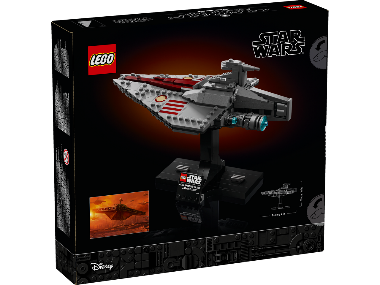 LEGO Star Wars 75404 Acclamator-Class Assault Ship - Toy Store