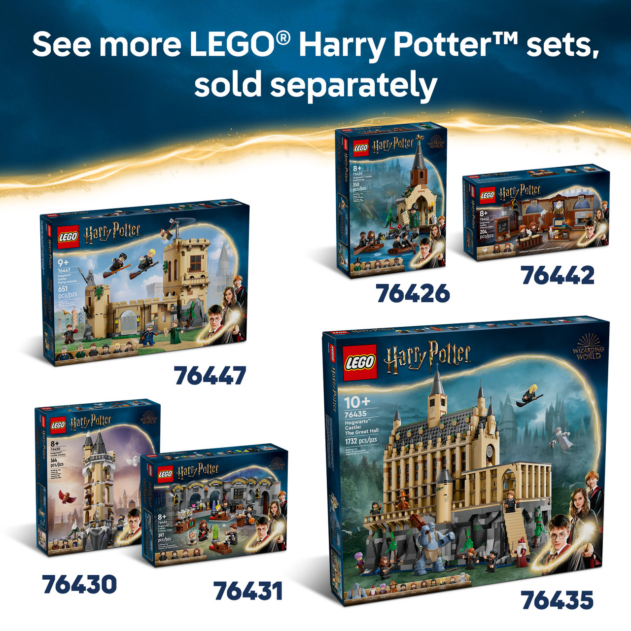LEGO Harry Potter 76442 Hogwarts Castle: Charms Class - Toy Store