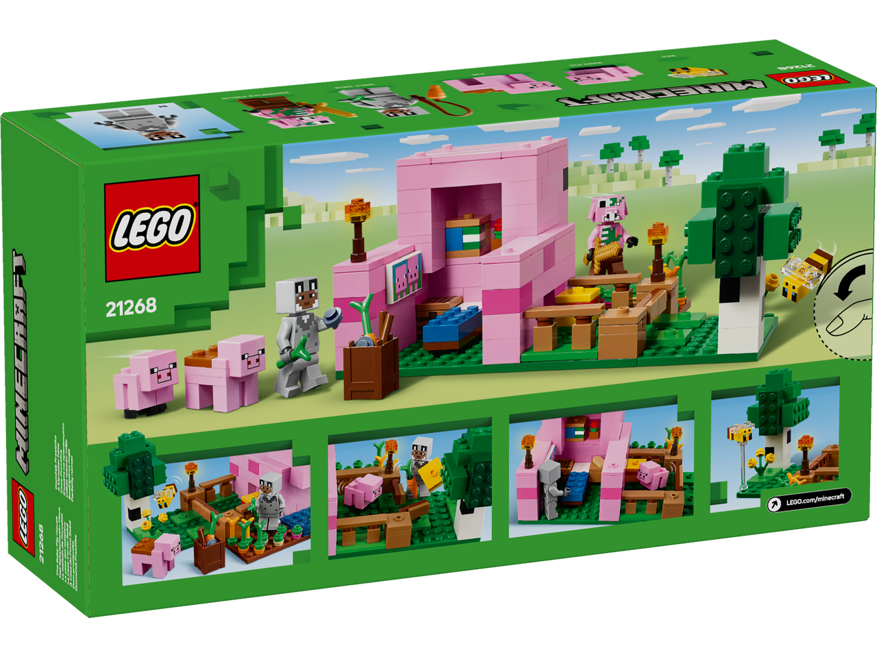 LEGO Minecraft 21268 The Baby Pig House - Toy Store