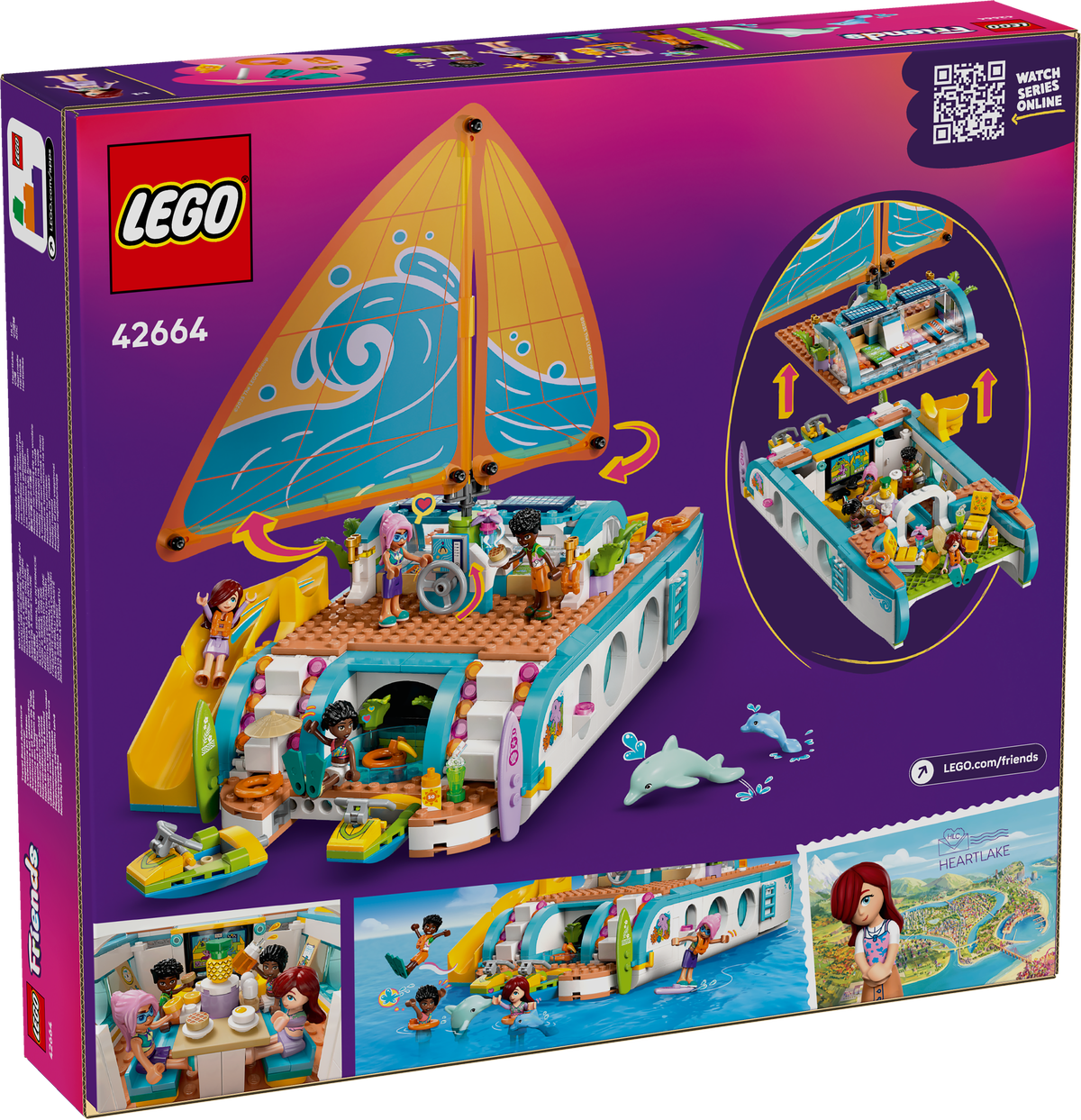 LEGO Friends 42664 Travel Boat Adventure - Toy Store
