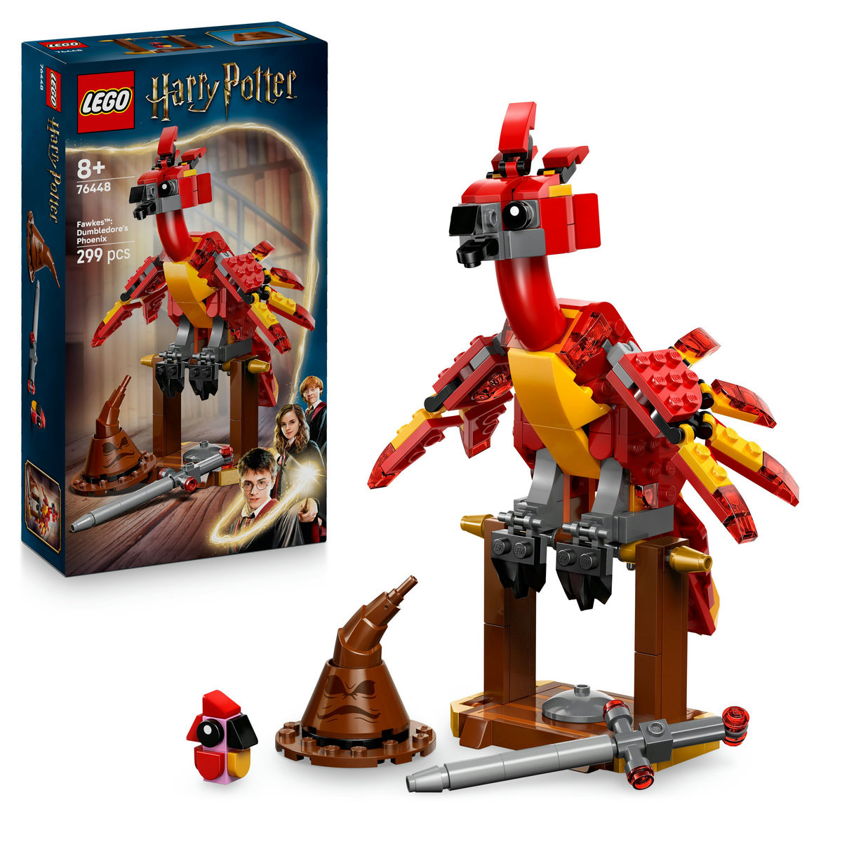 LEGO Harry Potter 76448 Fawkes: Dumbledore's Phoenix - Toy Store