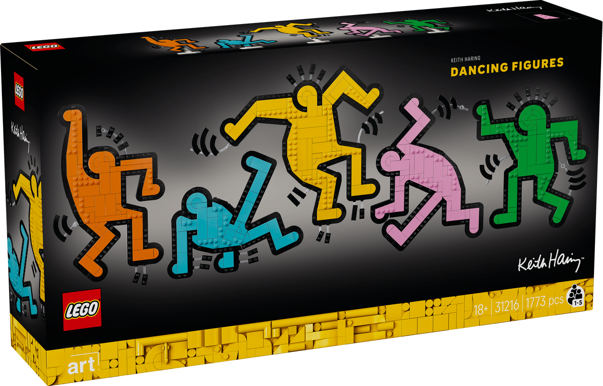 LEGO ART 31216 Keith Haring – Dancing Figures - Toy Store