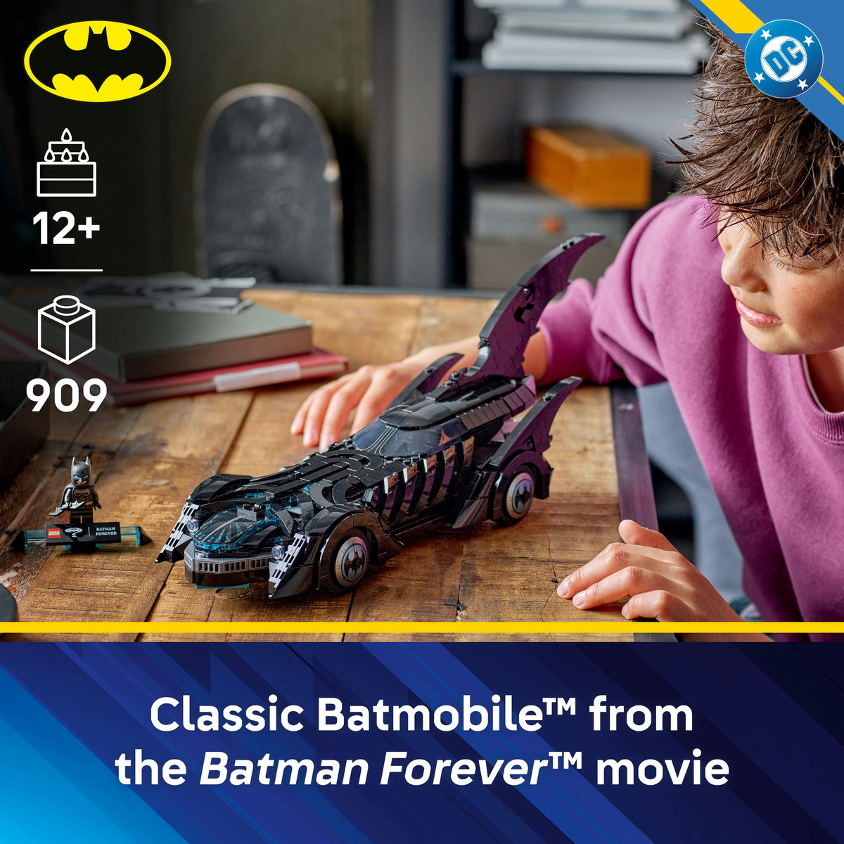 LEGO DC 76304 Batman Forever Batmobile - Toy Store