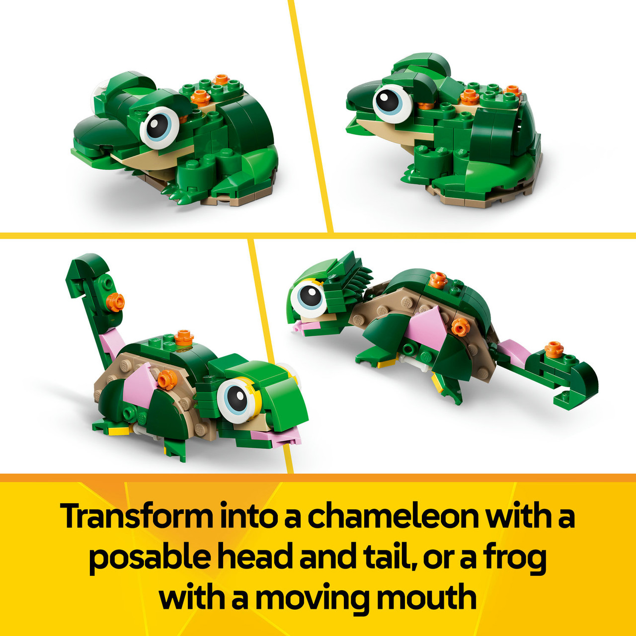 LEGO Creator 31377 Turtle with a Water Lily Flower - Toy Store