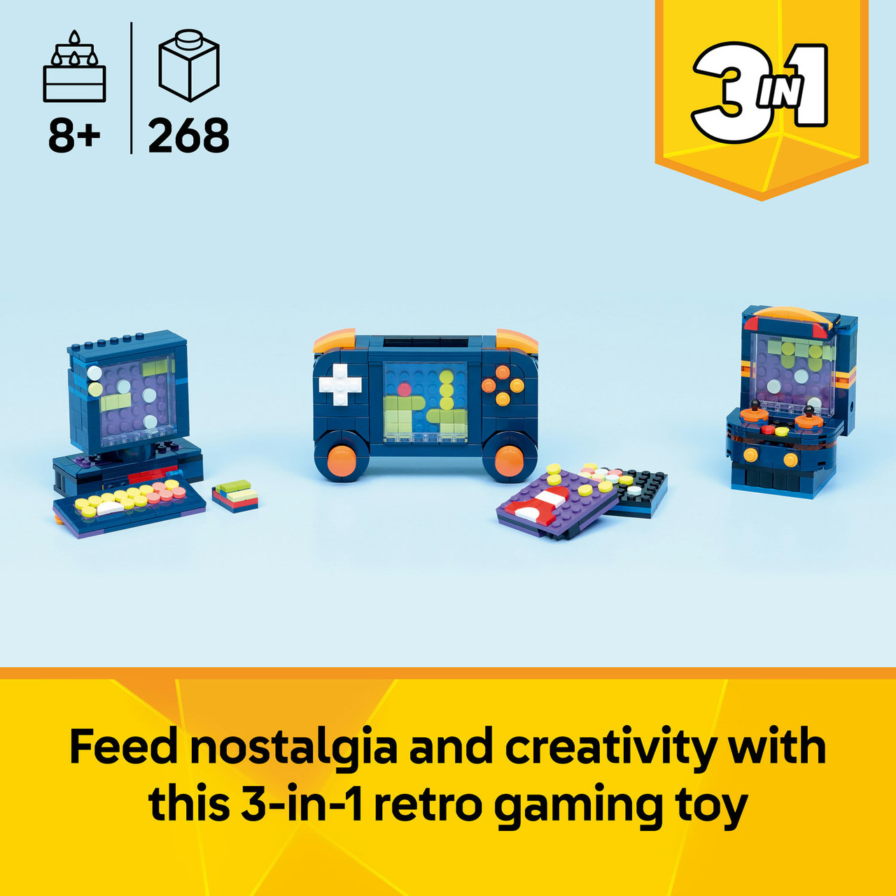 LEGO Creator 31380 Retro Gaming Console - Toy Store