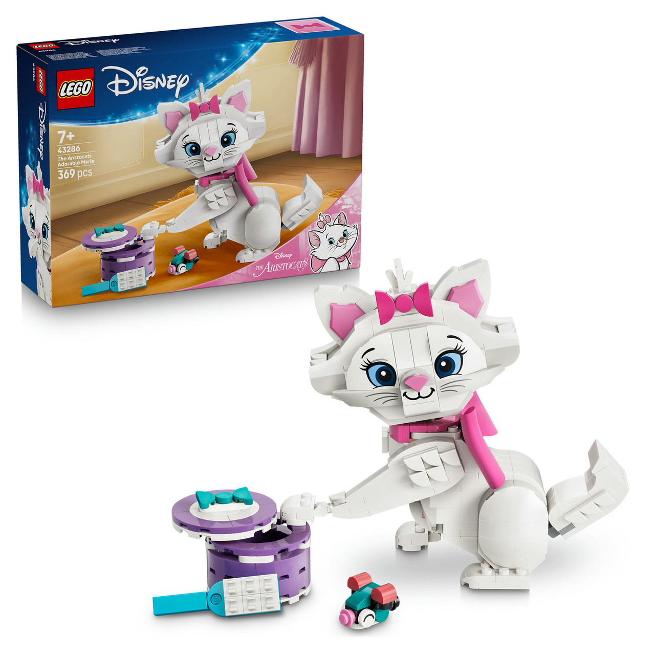 LEGO Disney Classic 43286 The Aristocats Adorable Marie - Toy Store