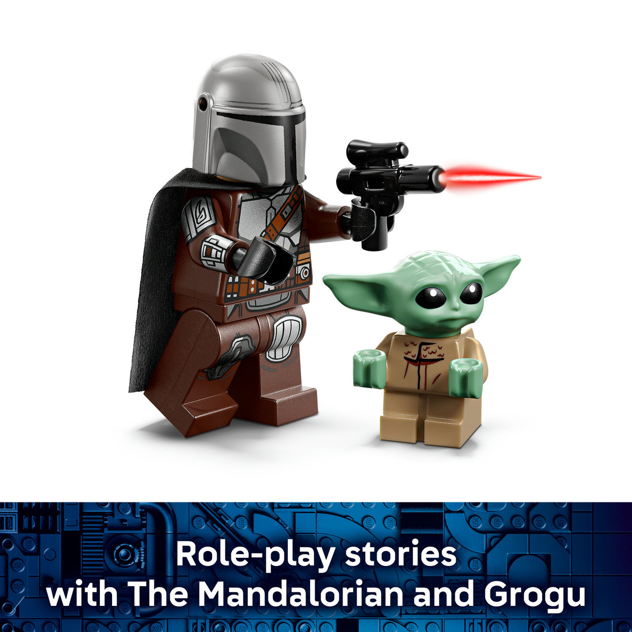 LEGO Star Wars 75436 The Mandalorian & Grogu's Speeder Bike - Toy Store