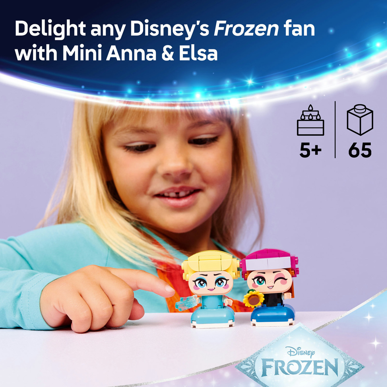 LEGO Disney Princess 43284 Mini Anna & Elsa - Toy Store