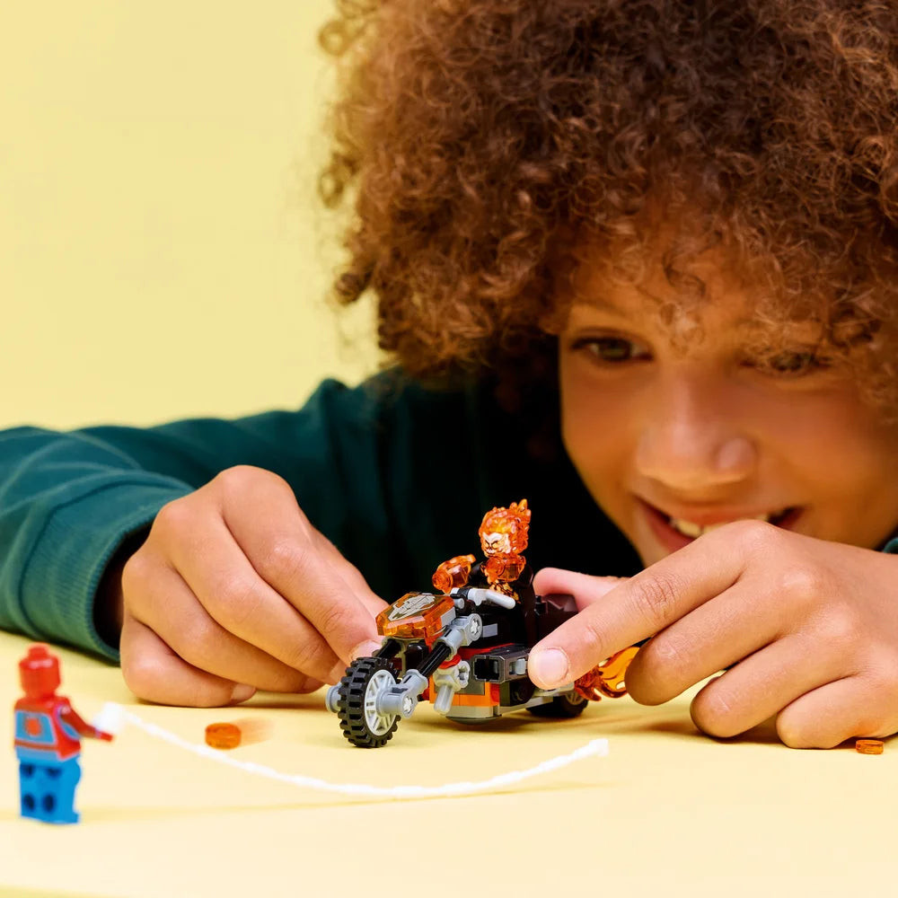 LEGO Marvel 76335 Spider-Man vs. Ghost Rider Motorcycle - Toy Store