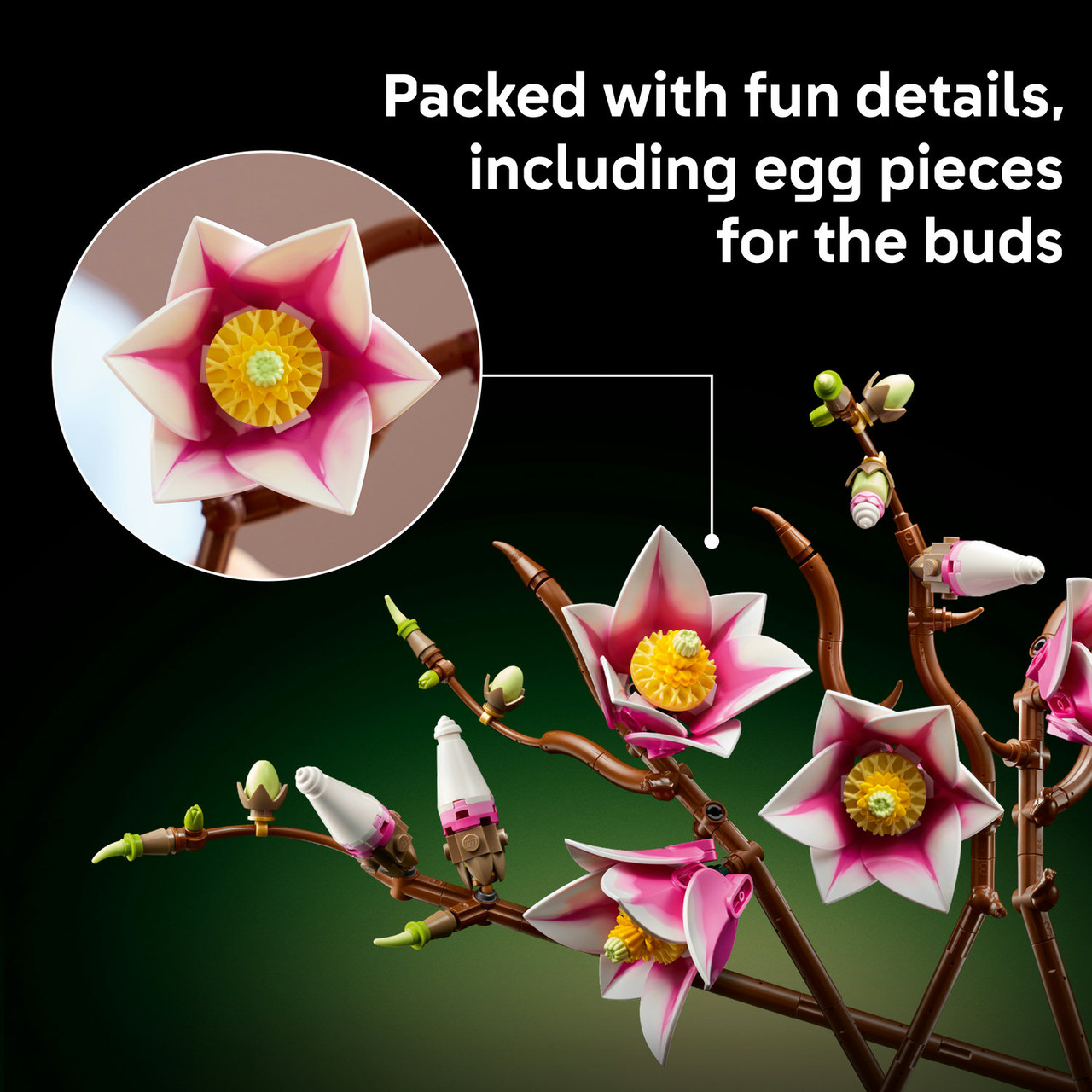 LEGO BOTANICALS 11510 Magnolia Branches - Toy Store